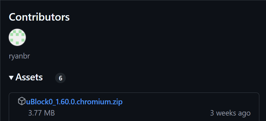 uBlock Origin: Manually Install Without Using Chrome Web Store